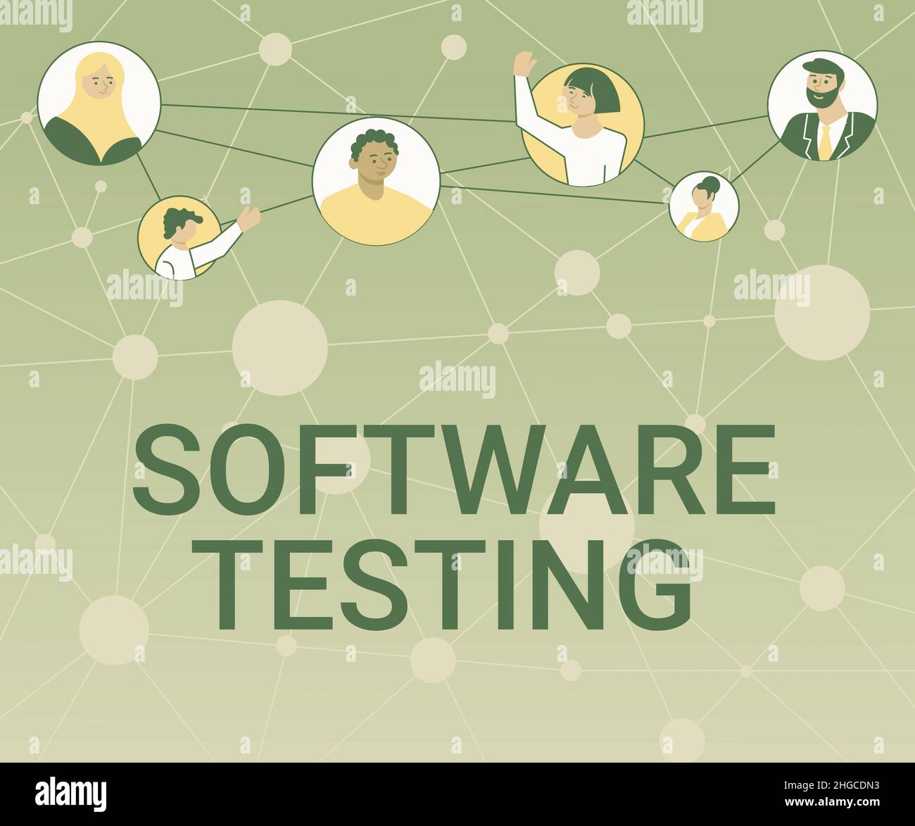 Text Sign Showing Software Testing Business Concept Activity To Check Whether The Results Match