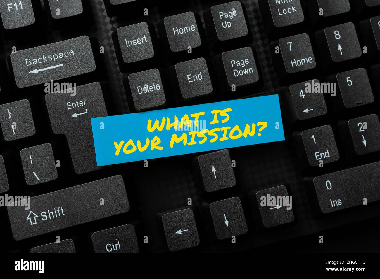 Text sign showing What Is Your Mission Question. Business approach ...