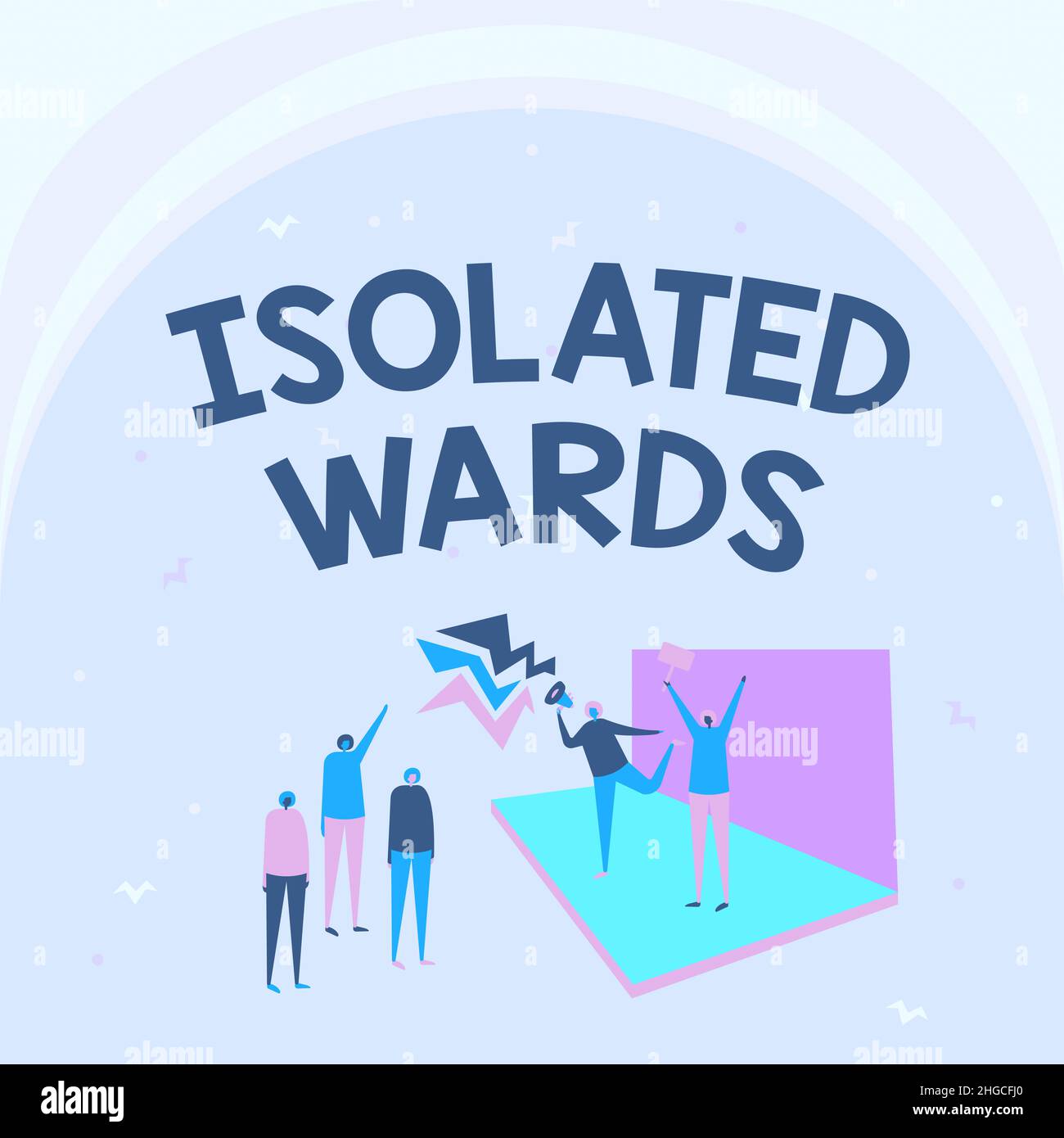 Handwriting text Isolated Wards. Word for far away from places or ...