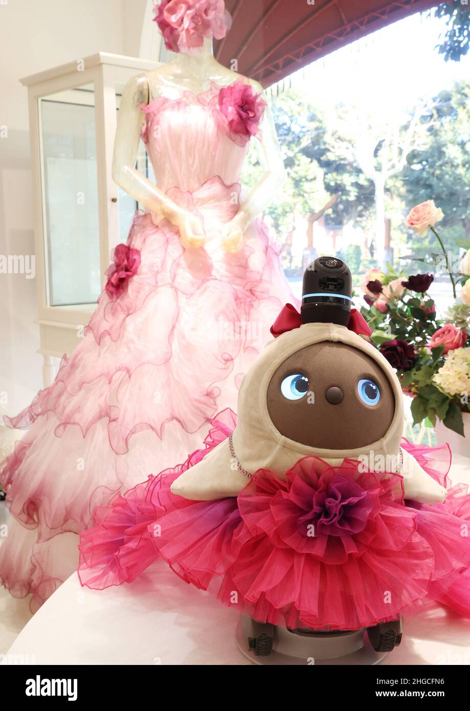 Tokyo, Japan. 20th Jan, 2022. Japanese bridal fashion designer Yumi ...