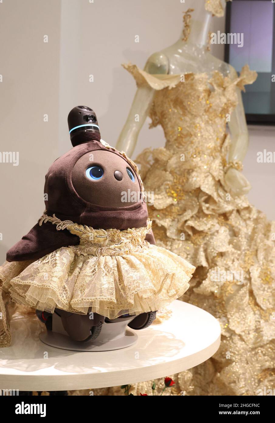 Tokyo, Japan. 20th Jan, 2022. Japanese bridal fashion designer Yumi ...