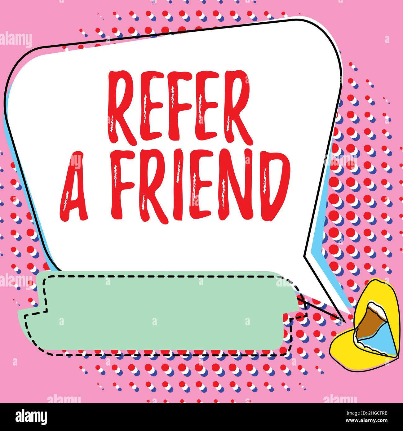 Hand writing sign Refer A Friend. Internet Concept direct someone to ...