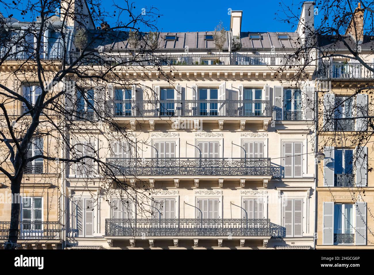 Boulevard de la madeleine in paris hi-res stock photography and images ...