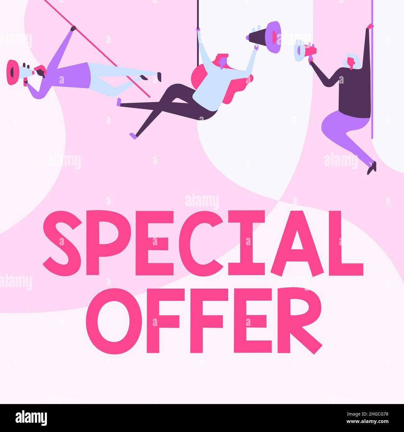 Hand writing sign Special Offer. Business overview selling product or ...