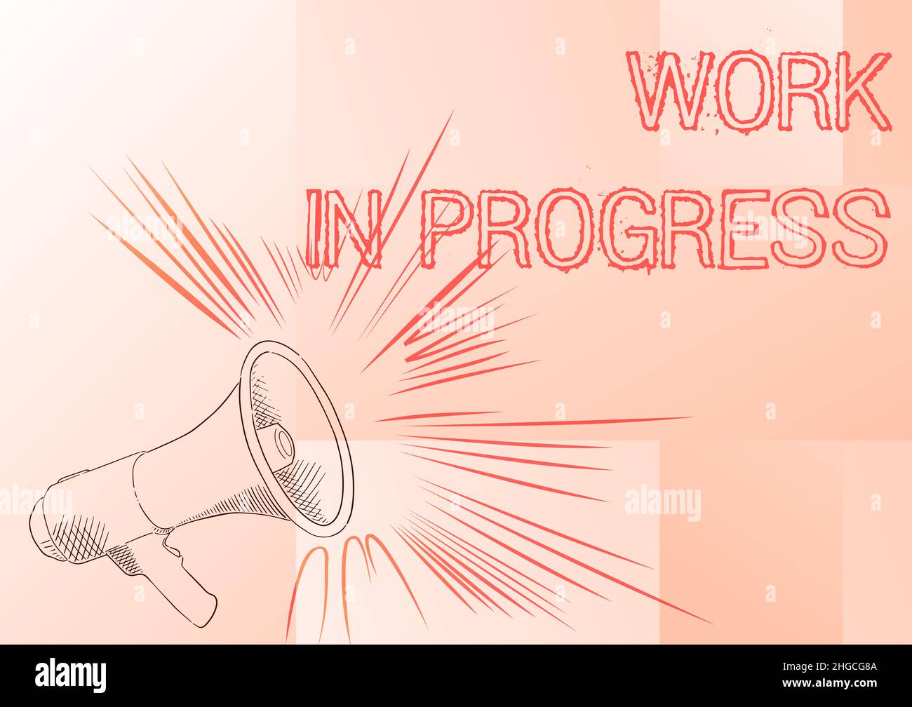 Conceptual caption Work In Progress. Business overview Ongoing Business ...