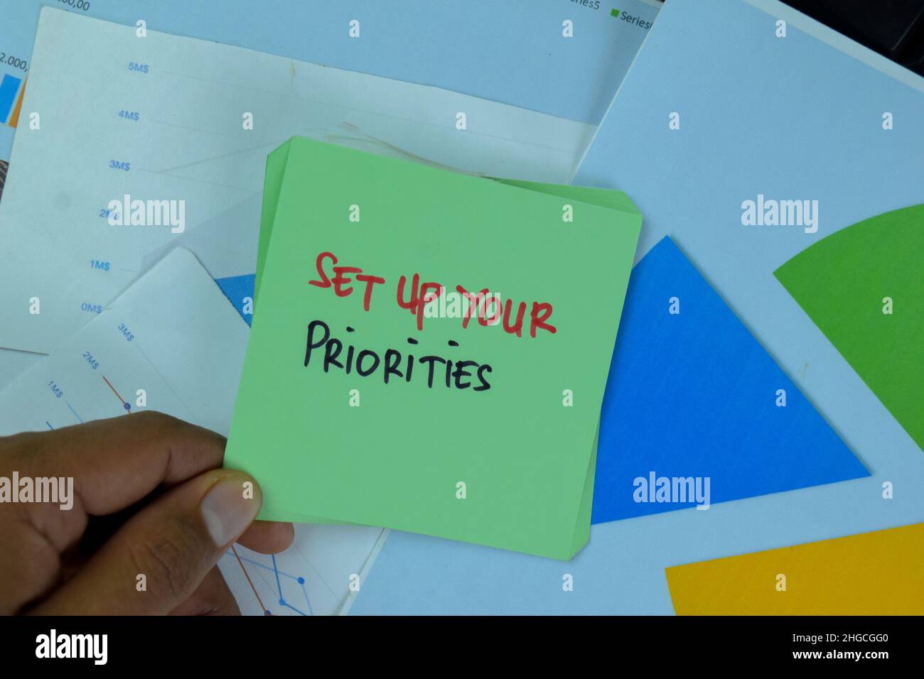 Set up your priorities hi-res stock photography and images - Alamy