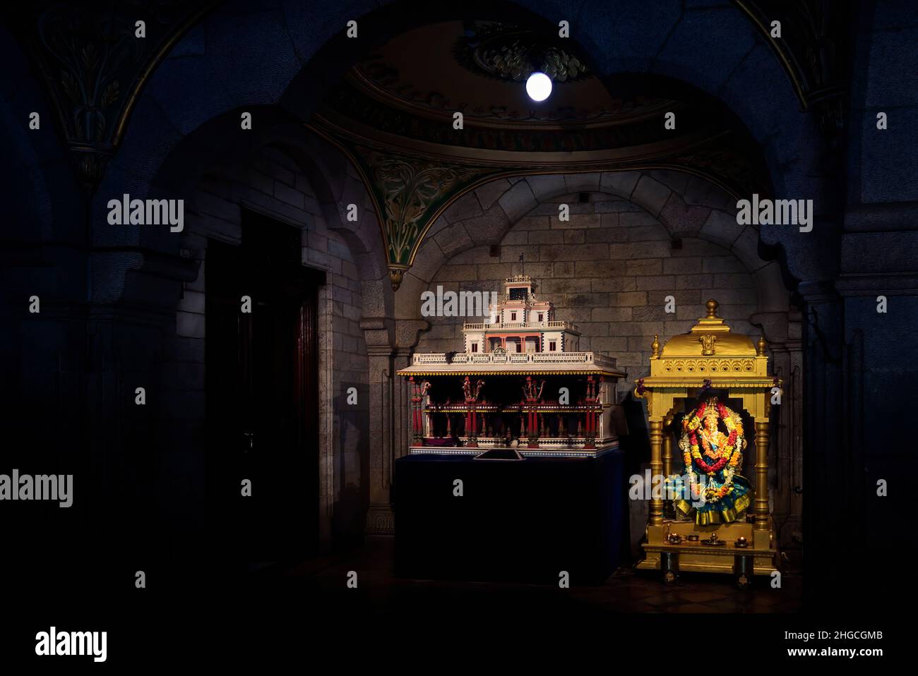 Different parts of Mysore Palace, Mysuru, Karnataka, India Stock Photo ...