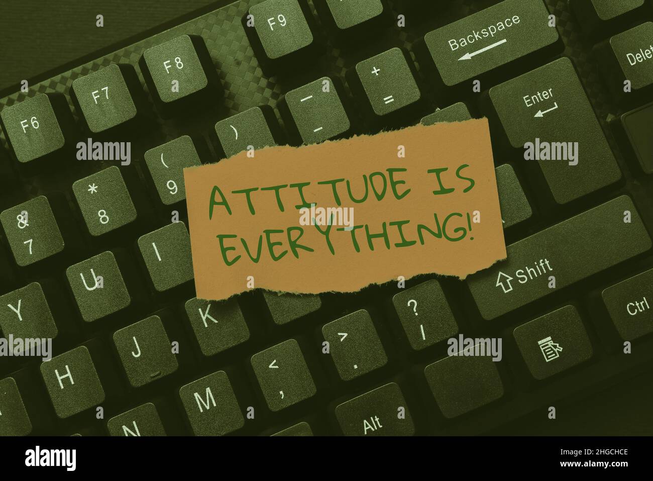 Conceptual caption Attitude Is Everything. Concept meaning Personal ...
