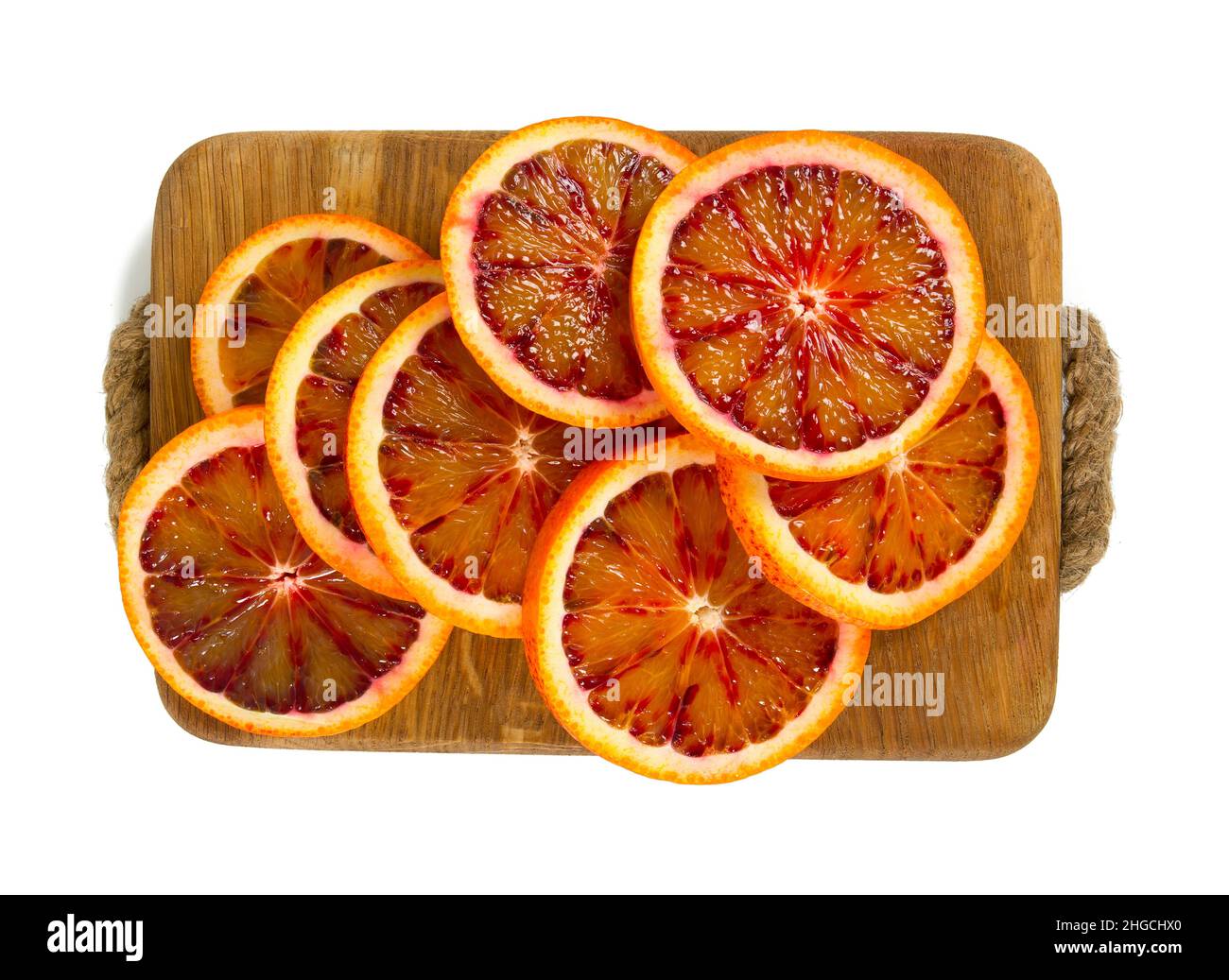 Sicilian blood oranges Cut Out Stock Images & Pictures - Alamy