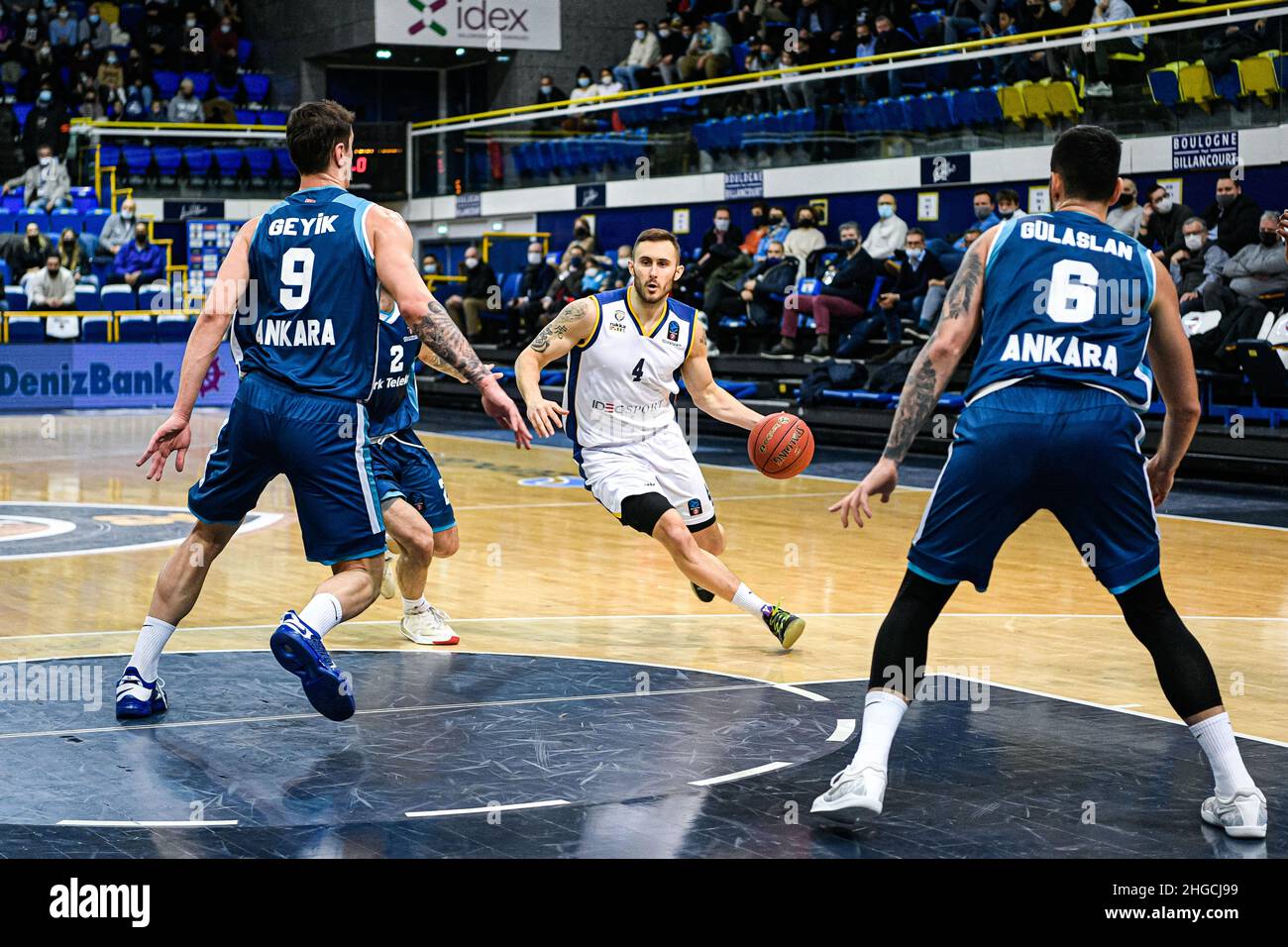 Keith Hornsby of Metropolitans 92 during the 7DAYS EuroCup basketball ...