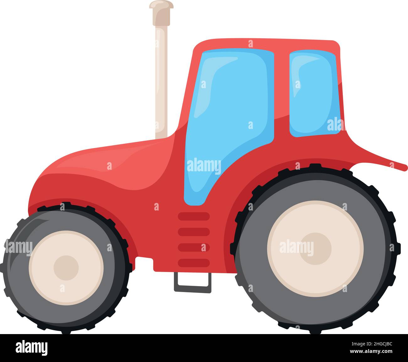 Crop field side view Stock Vector Images - Alamy