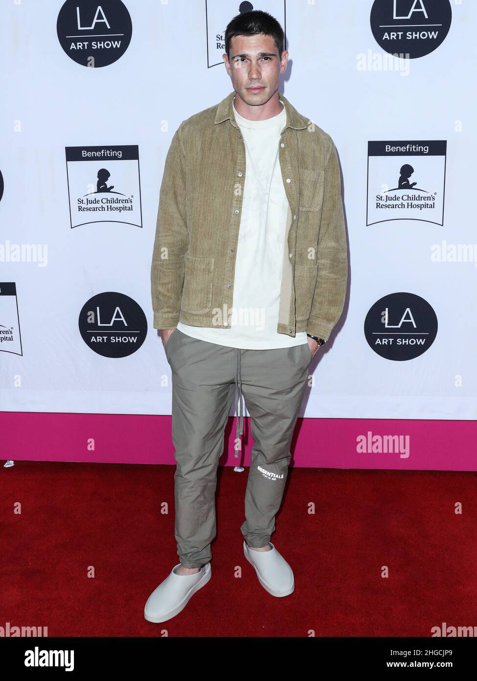 LOS ANGELES, CALIFORNIA, USA - JANUARY 19: Canadian actor and model ...