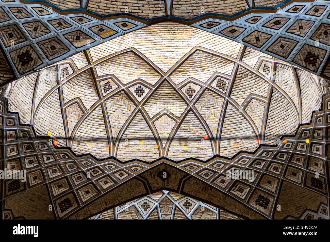 The Beautiful architecture of the historic bazaar arch Stock Photo - Alamy