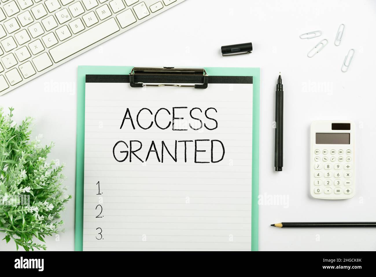 Conceptual display Access Granted. Business overview admittance of ...