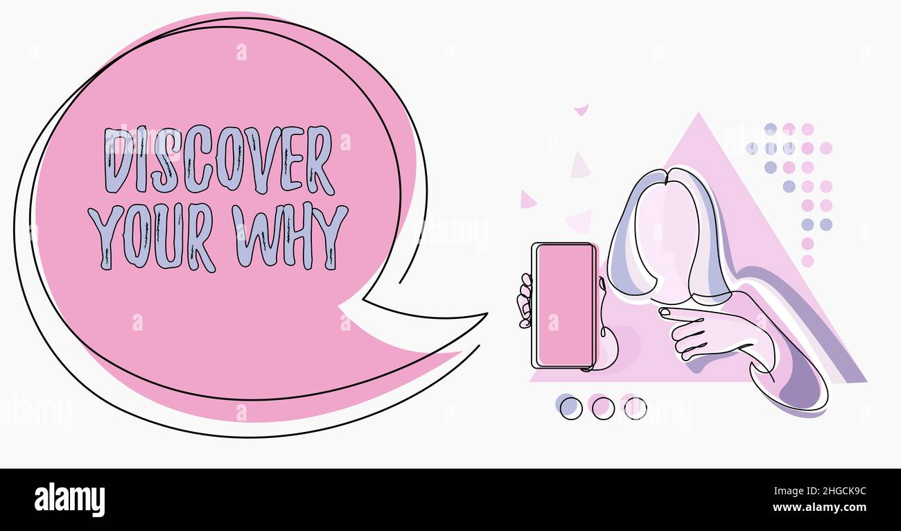 Writing displaying text Discover Your Why. Internet Concept knowing the ... Writing displaying text Discover Your Why. Internet Concept knowing the ...