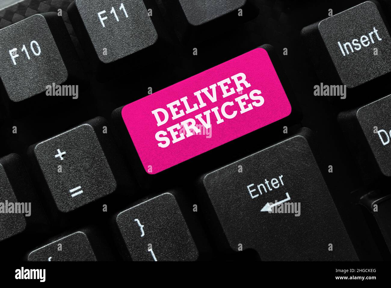 Sign displaying Deliver Services. Business showcase sending any kind of ...