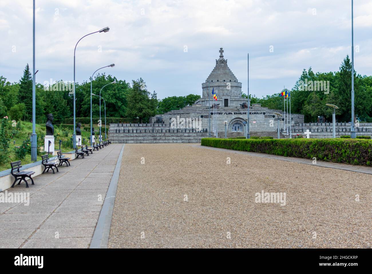 Heroes' Mausoleum, Marasesti, Vrancea, Romania Stock Photo - Alamy