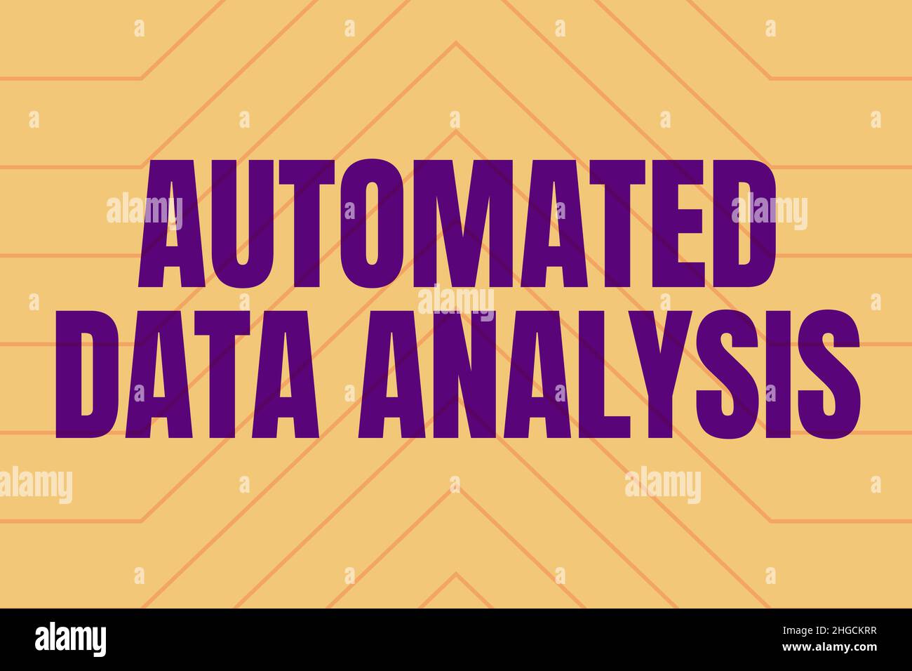 Conceptual caption Automated Data Analysis. Conceptual photo Artificial ...
