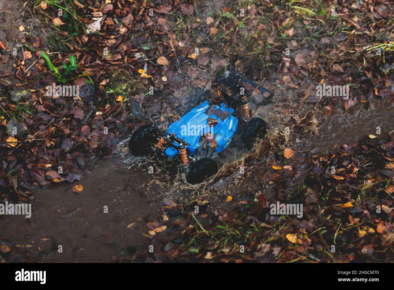 Radio controlled buggies cars race, process of rc wireless model toy ...