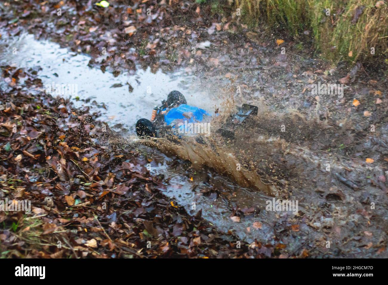 Radio controlled buggies cars race, process of rc wireless model toy ...