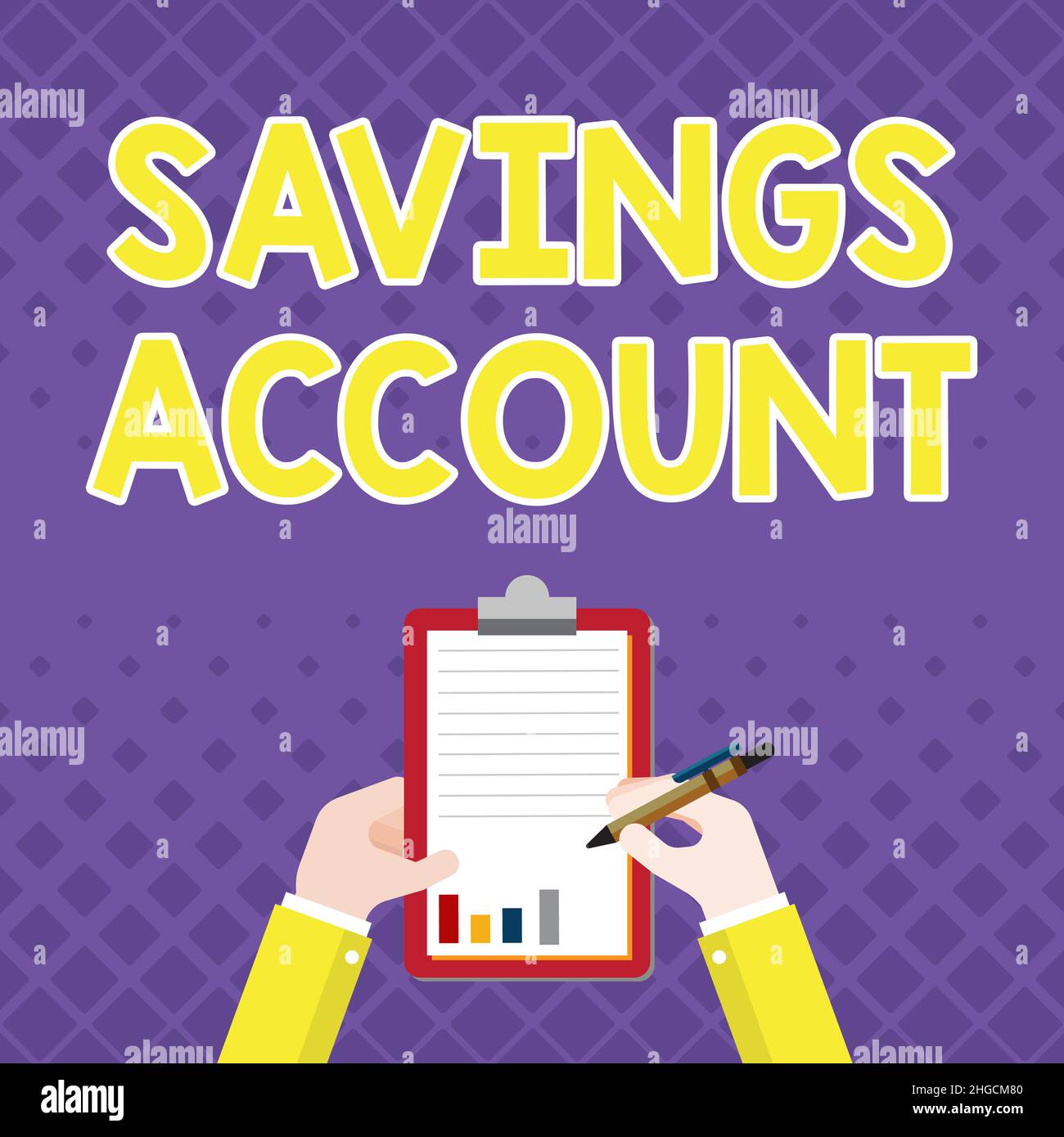 Sign displaying Savings Account. Internet Concept an interestbearing ...