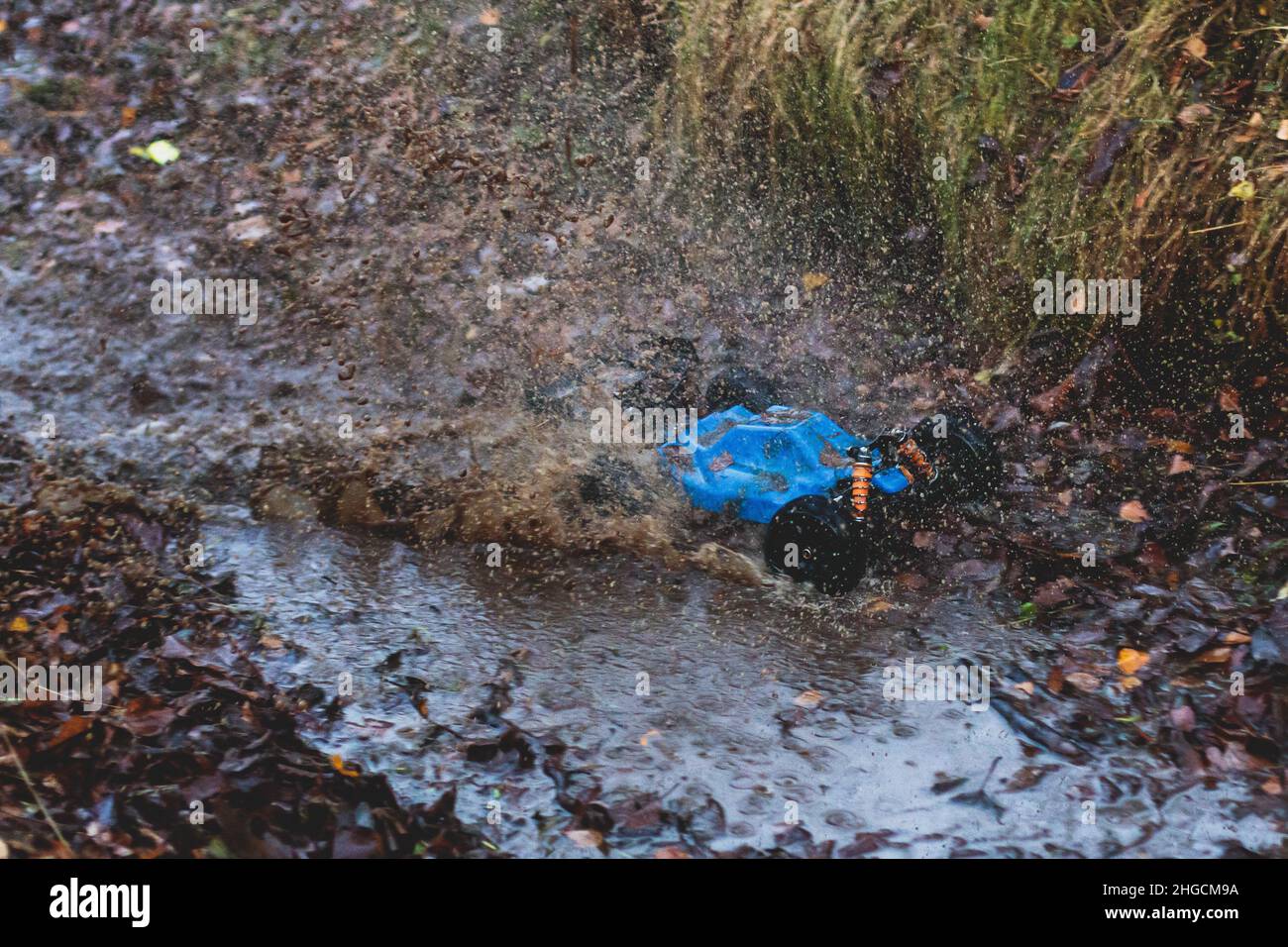 Radio controlled buggies cars race, process of rc wireless model toy ...