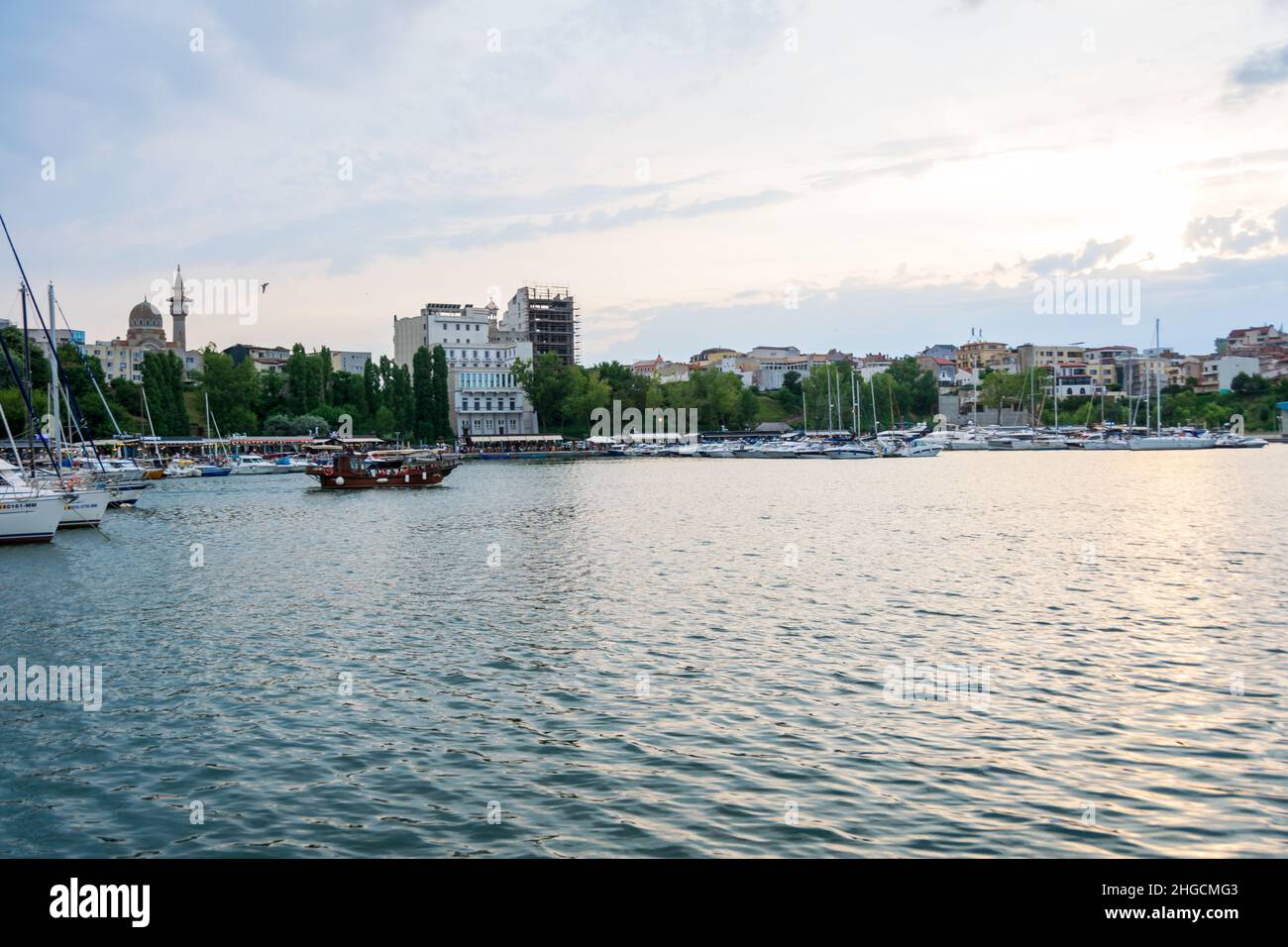 Tomis Touristic Port, Constanta, Romania Stock Photo - Alamy