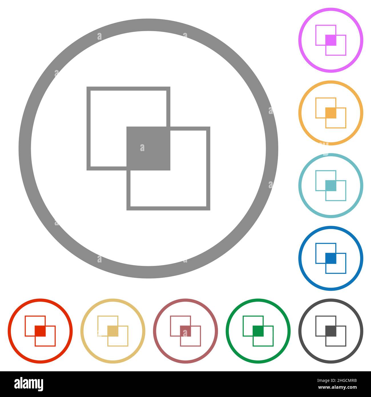 Circles for clipping mask hi-res stock photography and images - Alamy