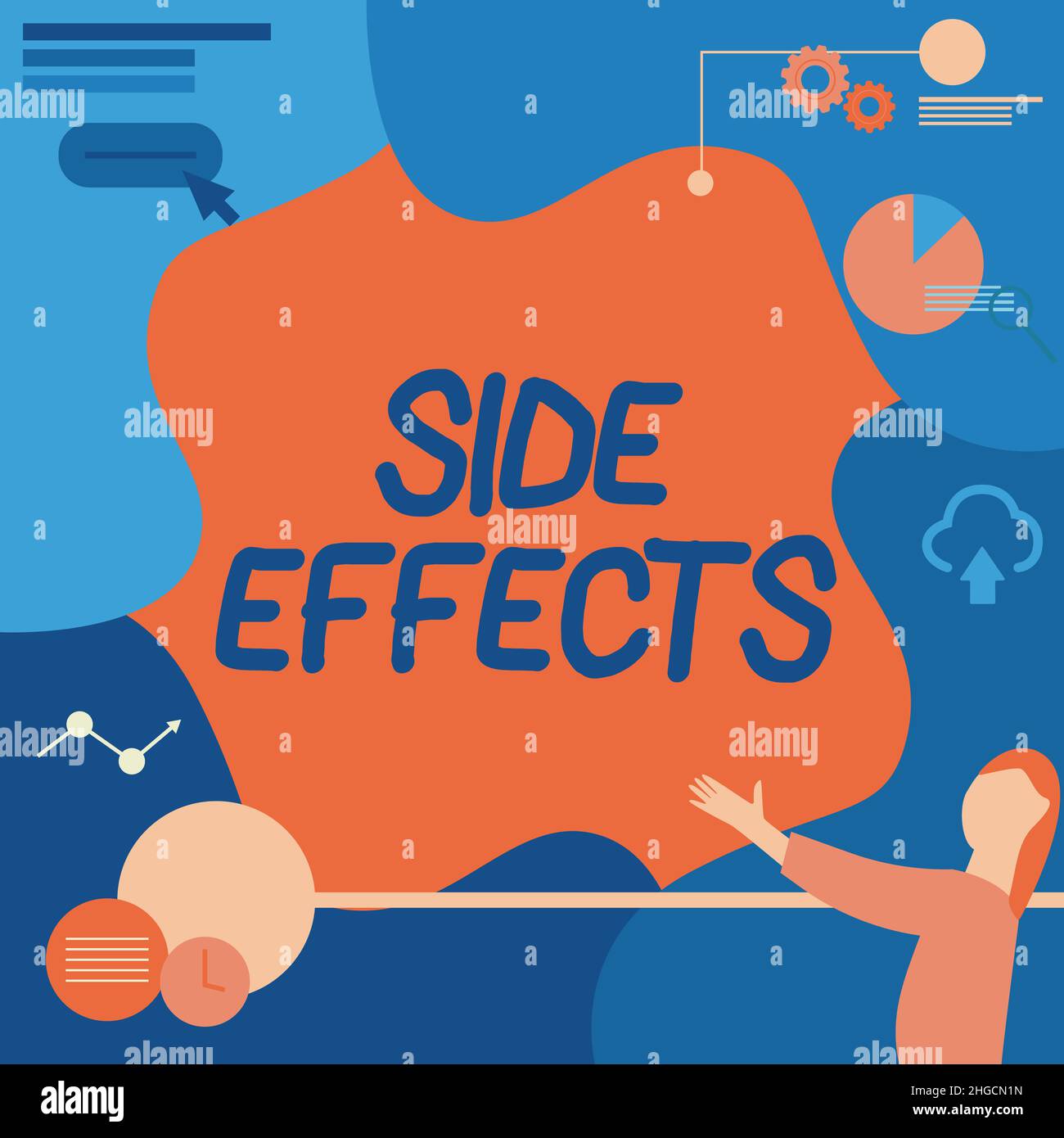 Inspiration showing sign Side Effects. Conceptual photo Typically ...