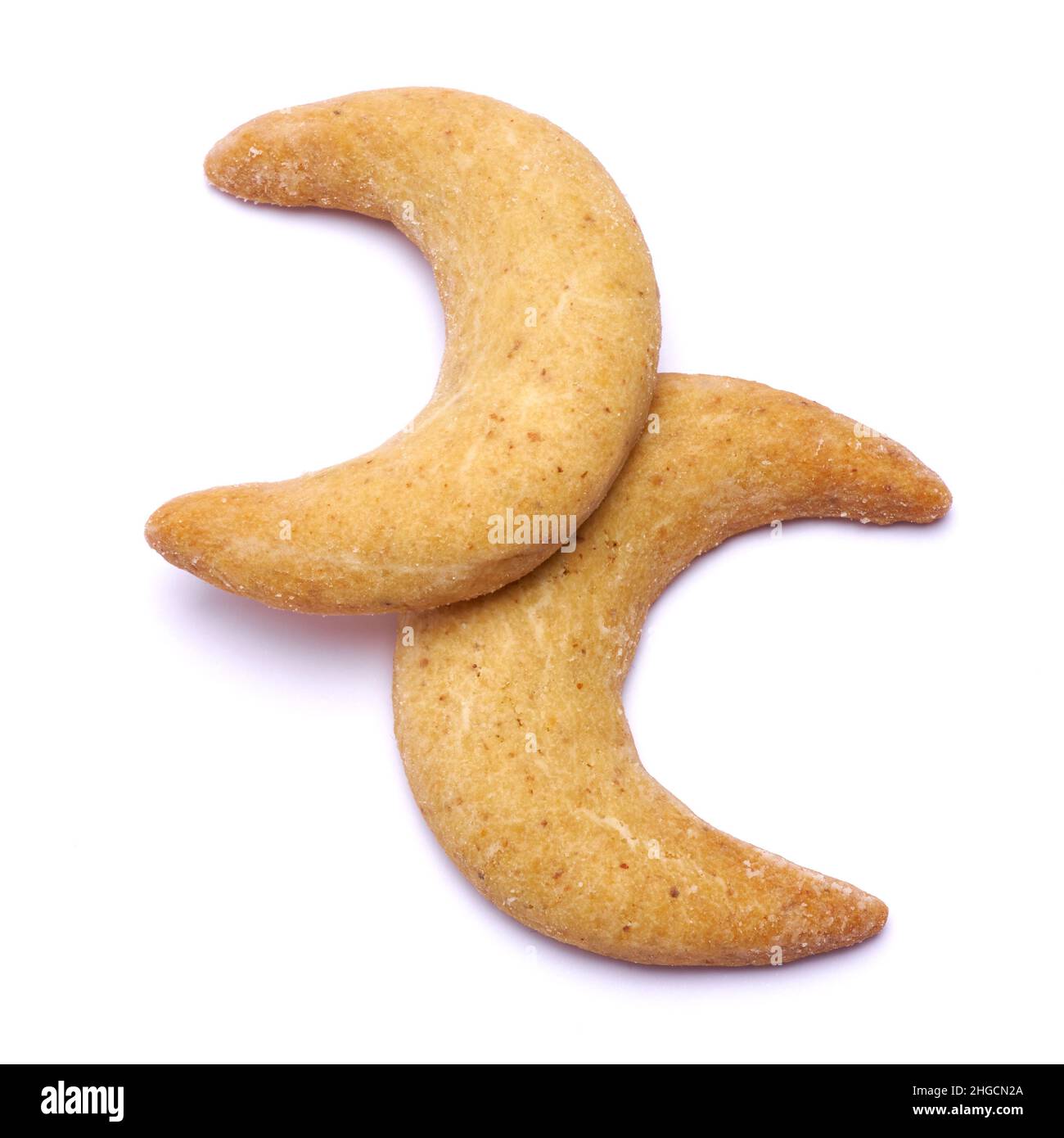 Traditional German or Austrian Vanillekipferl vanilla kipferl cookies ...