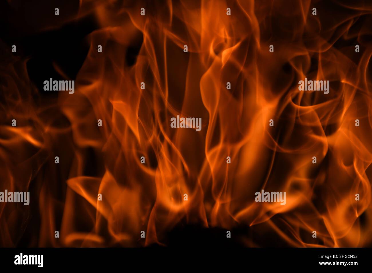 The fire, burning flame. Large burning flaming fire Stock Photo - Alamy