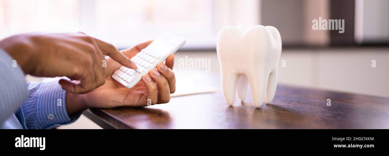 Dental Insurance Form On Desk. Dentist Teeth Service Stock Photo - Alamy
