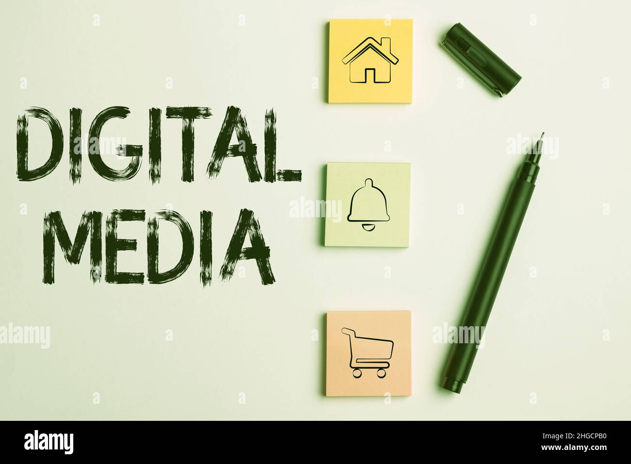 Inspiration showing sign Digital Media. Word Written on Accessing any ...