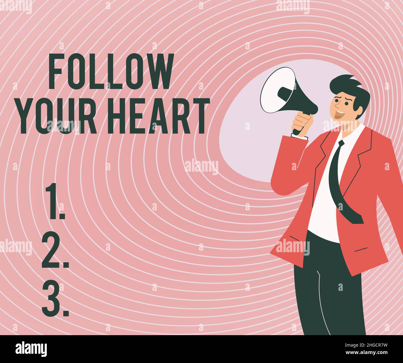 Inspiration showing sign Follow Your Heart. Internet Concept Motivation ...