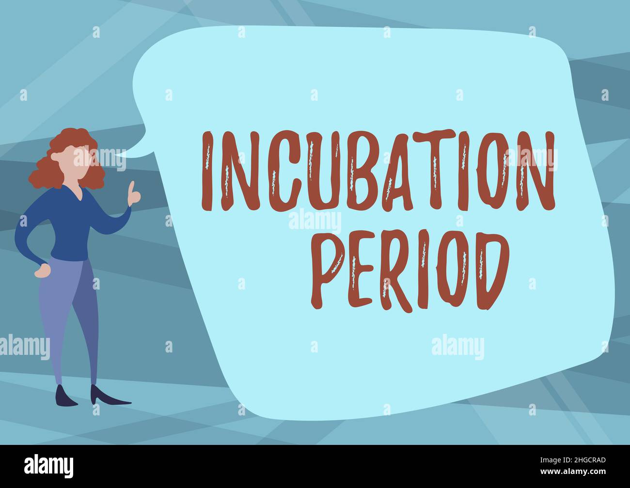 Writing displaying text Incubation Period. Business approach time ...