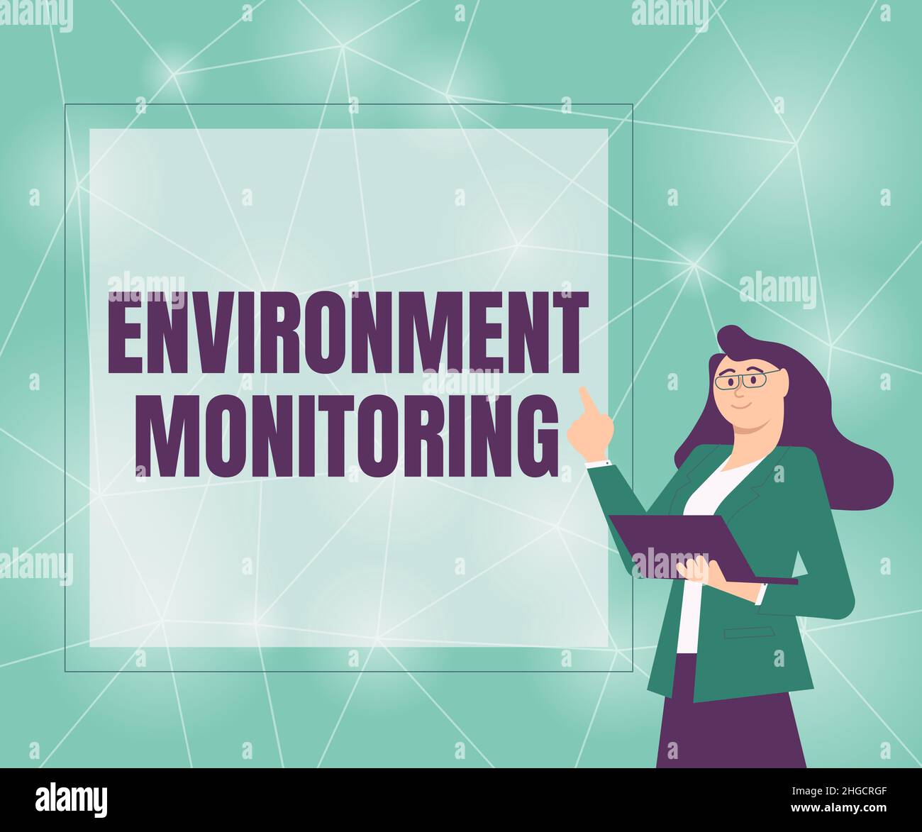 Conceptual display Environment Monitoring. Concept meaning basis of ...