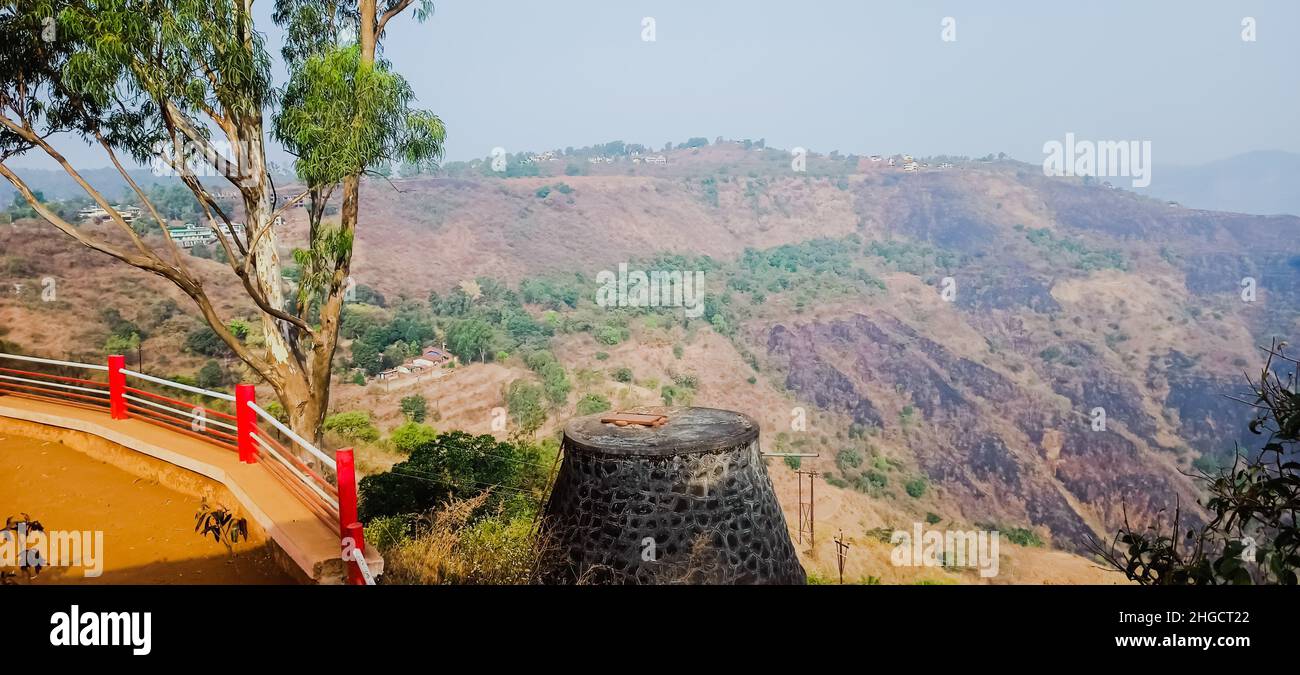 Beautiful Mountain View Tourist Place In India Stock Photo - Alamy