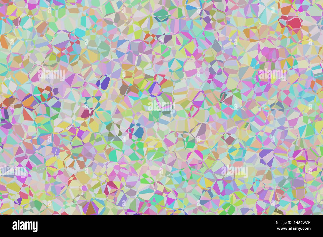 Colorful Abstract Irregular Polygon Background Stock Photo - Alamy