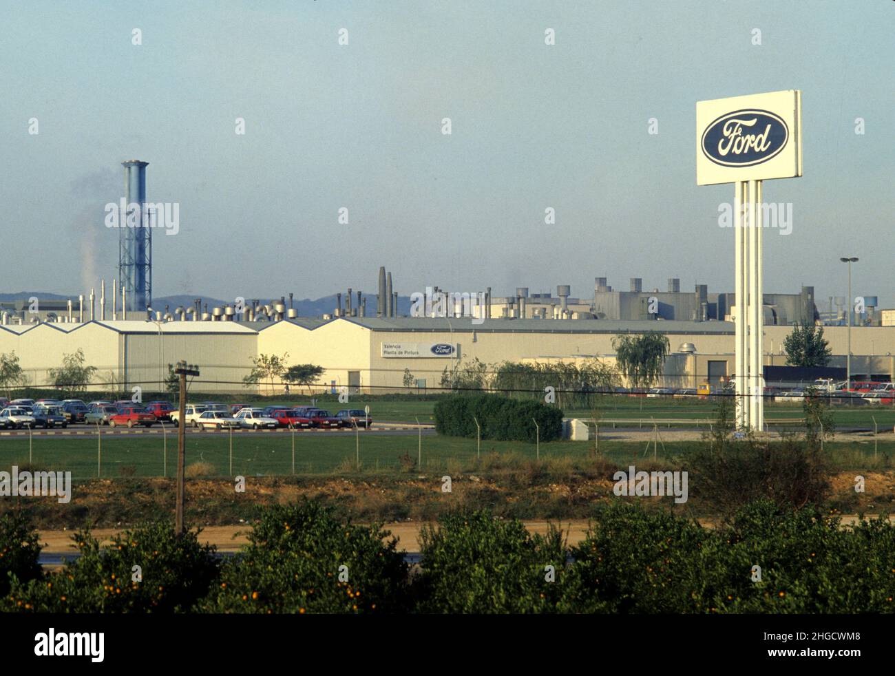 Espagne Valencia Ford plant company car industry Stock Photo - Alamy