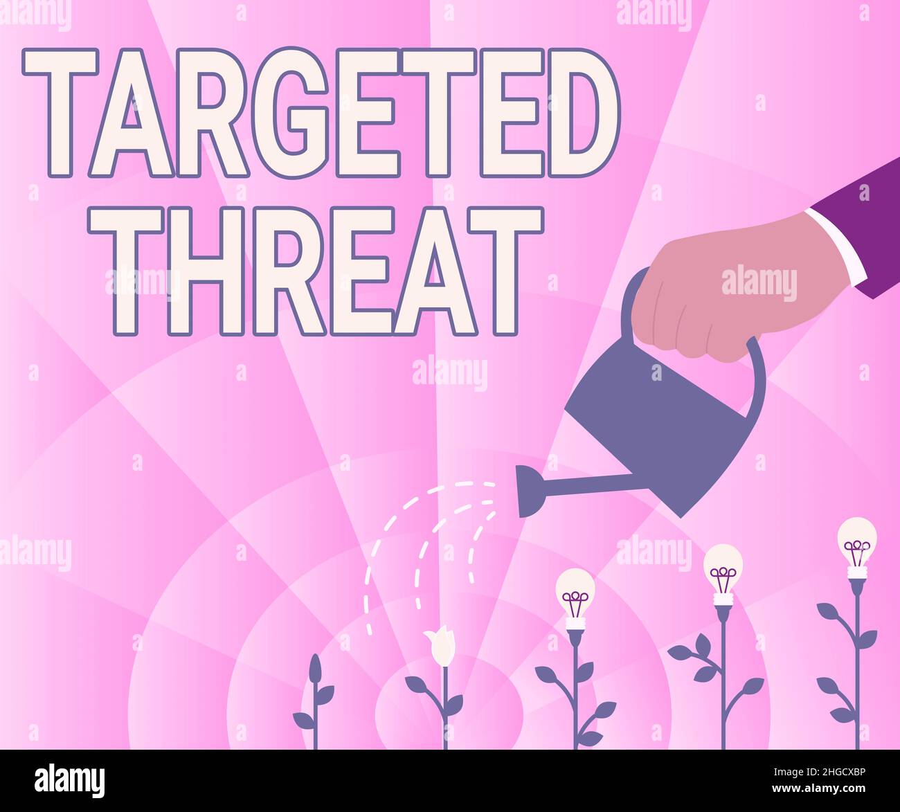Inspiration showing sign Targeted Threat. Business overview class of ...