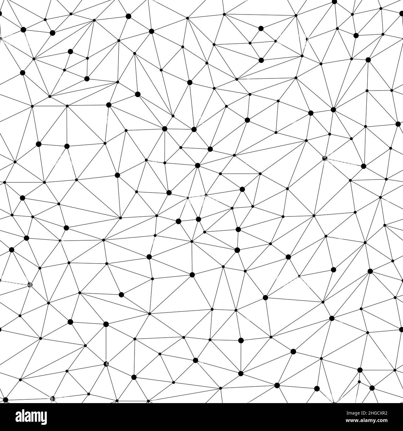 Network technolgy ornament. Social media concept. Seamless pattern with ...