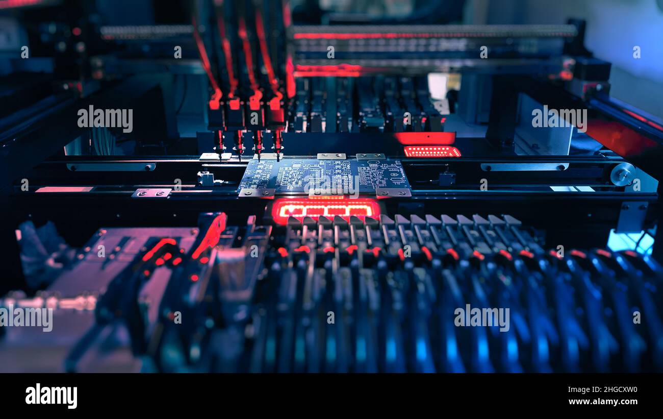 Machine Vision System inspect PCB for components size and placement ...