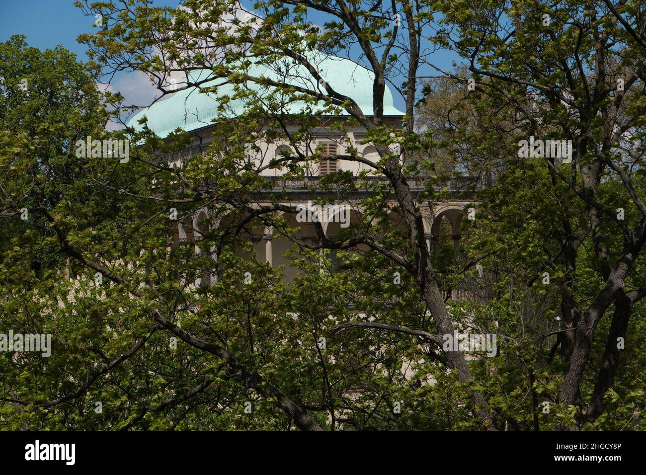 Queen Anne's Summer Palace at Prague Castle in Prague in Czech republic ...