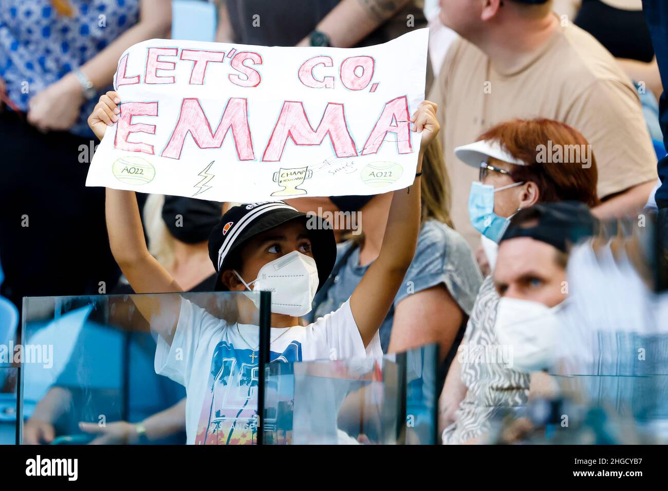 Melbourne, Australia, 20th Jan, 2022. Torben Beltz (R), Coach of Emma ...