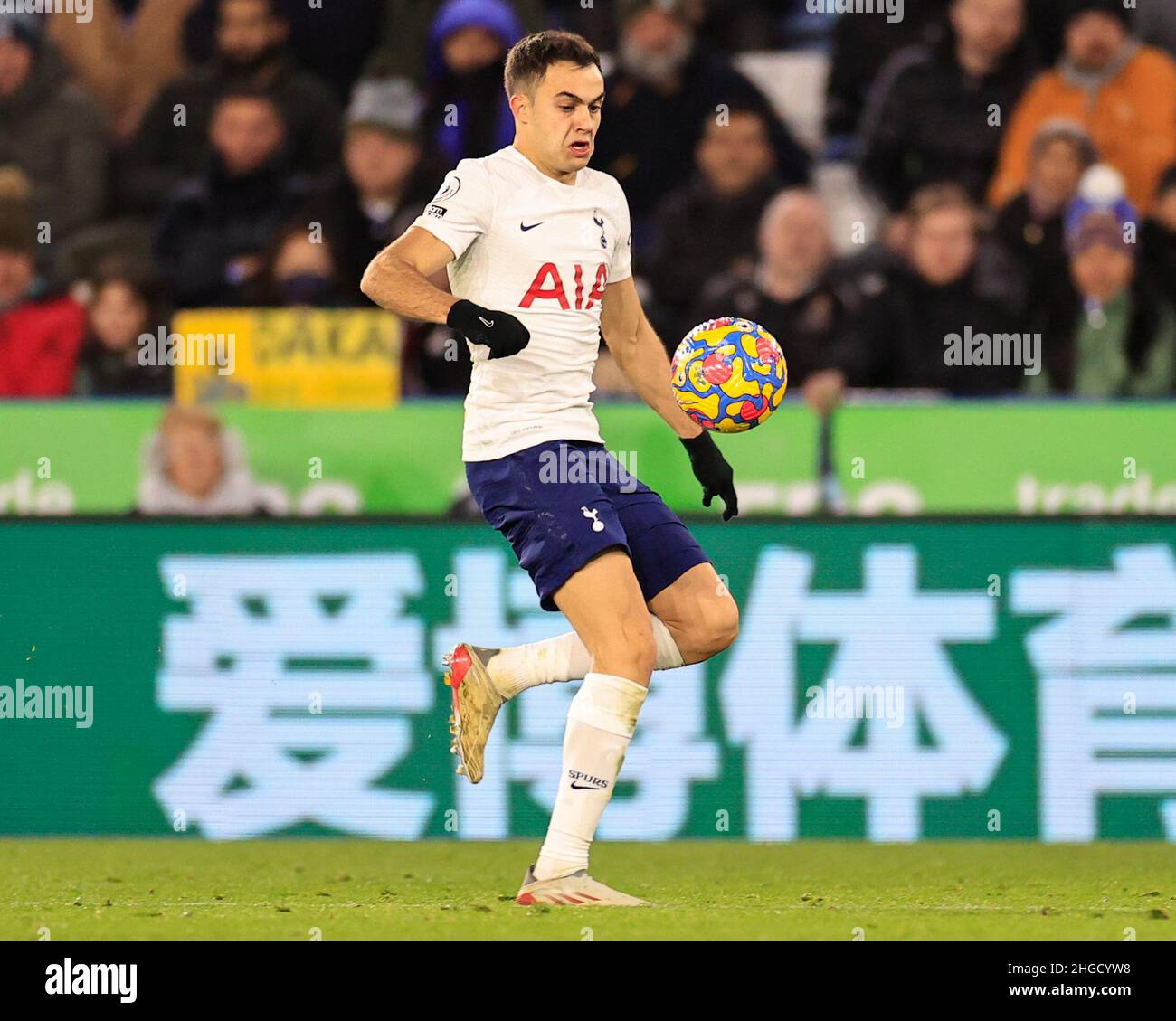 Sergio Reguilon #3 of Tottenham Hotspur in action during the game Stock ...