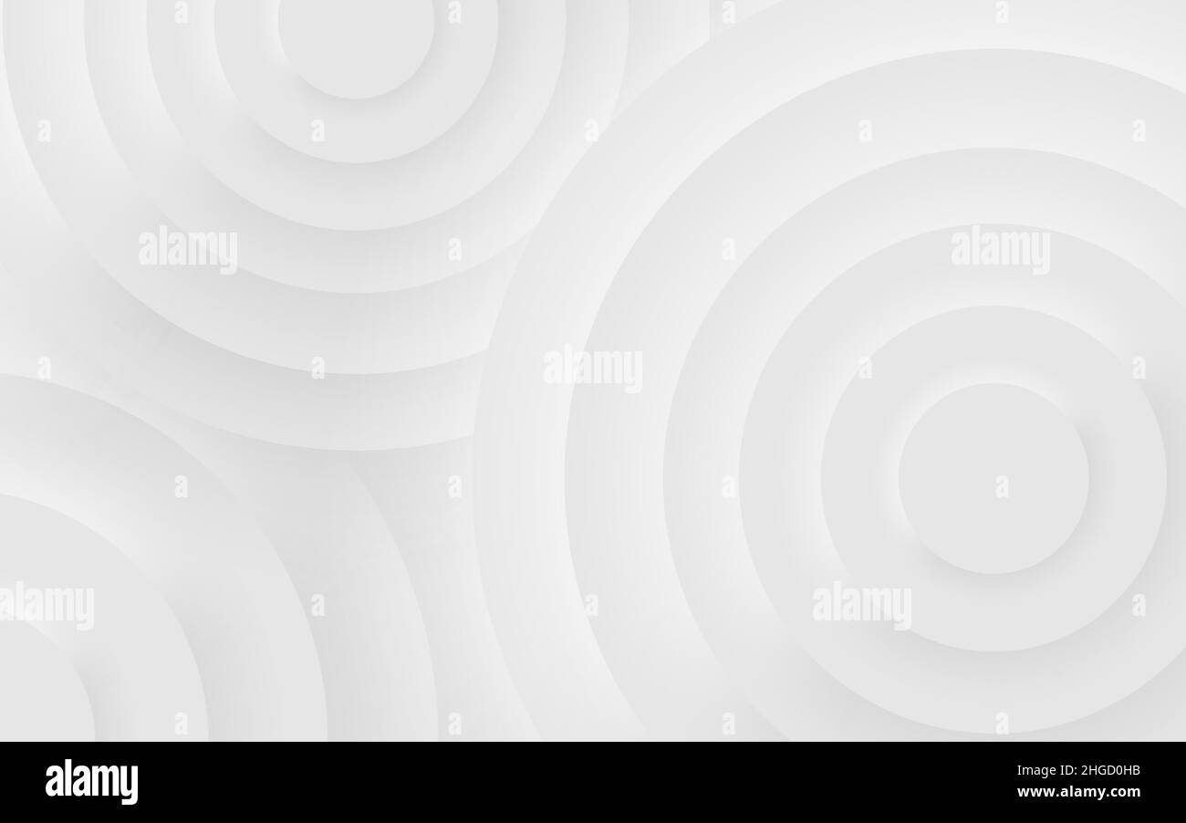 Background with diverging circles in neomorphism style Stock Vector ...