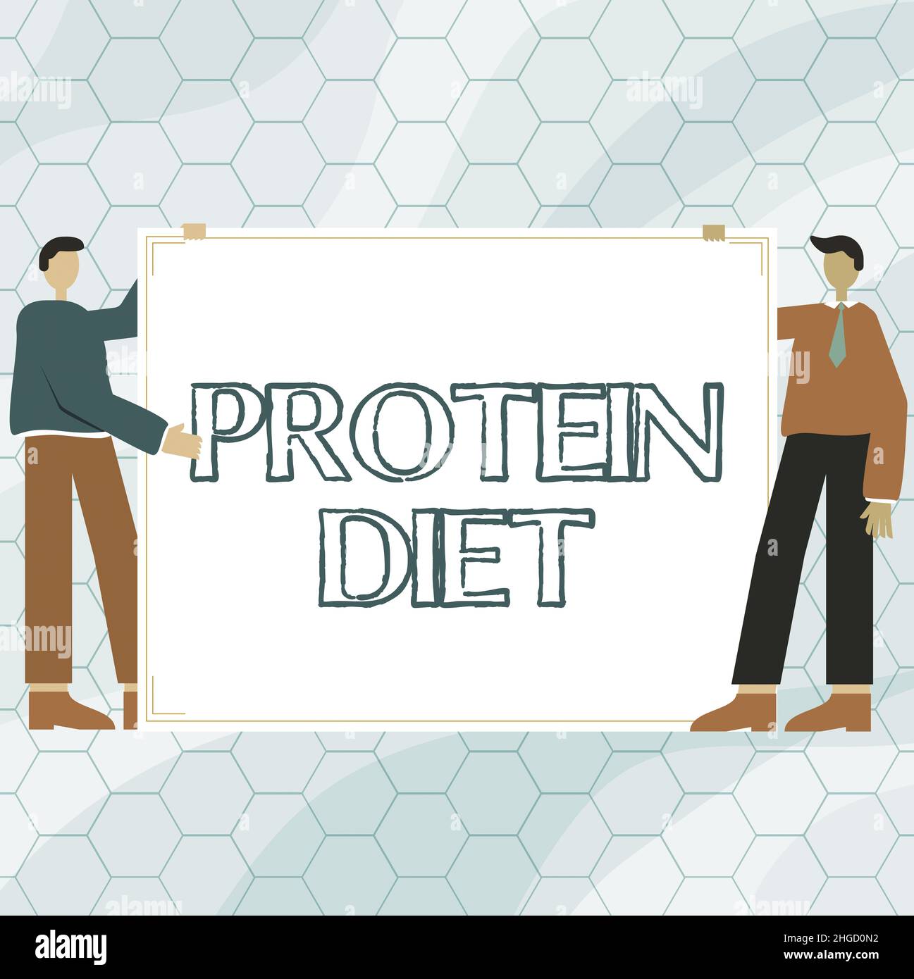Handwriting text Protein Diet. Word Written on consumption of ...