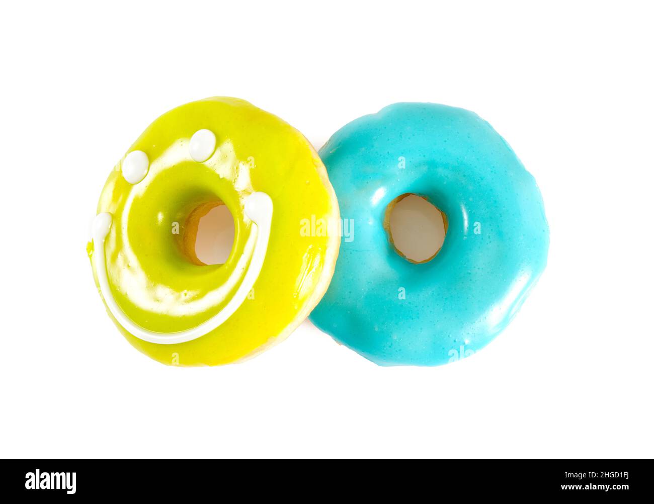 Strawberry doughnuts Cut Out Stock Images & Pictures - Alamy