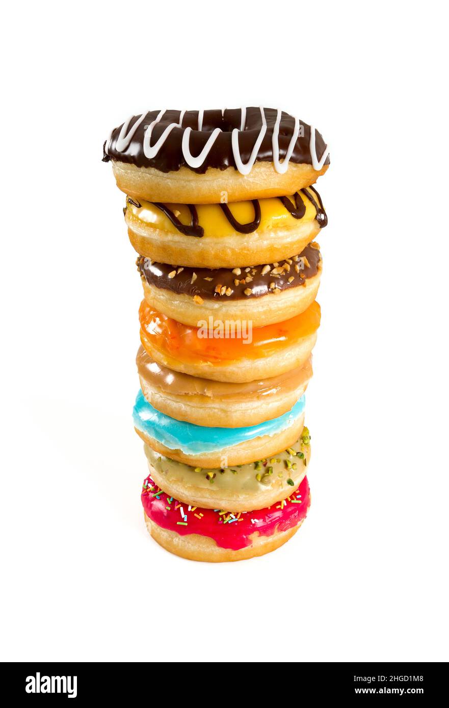 Doughnut collection hi-res stock photography and images - Alamy