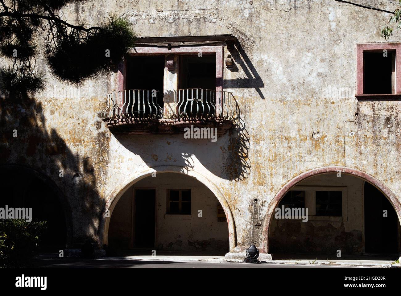 Greece Rhodes island Eleousa village and St Nicholas Foundouklis ...
